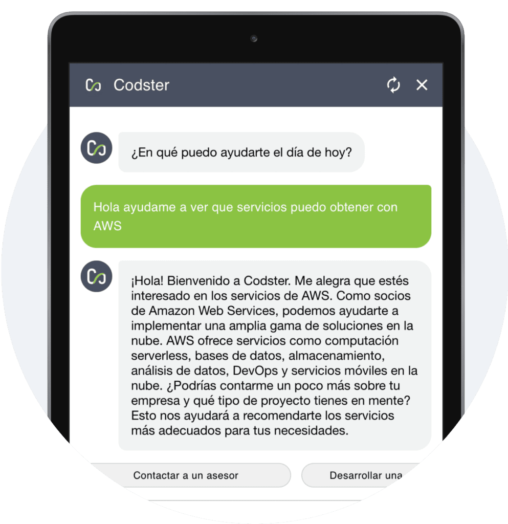 Desarrollo De Chatbots A La Medida | Codster